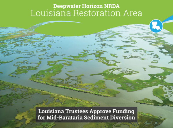 Louisiana Trustees Approve Funding for Mid-Barataria Sediment Diversion ...