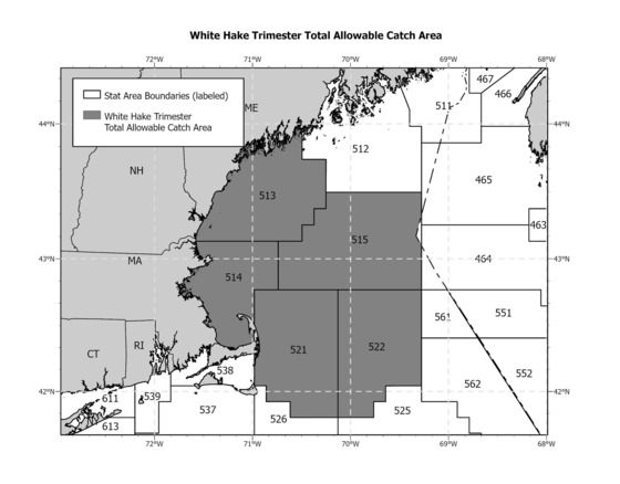 NOAA Fisheries Announces Common Pool Area Closure for White Hake