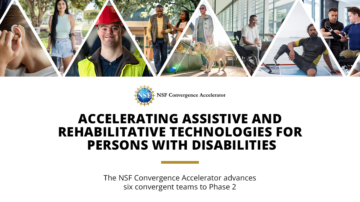 NSF Convergence Accelerator advances technologies to improve quality of ...