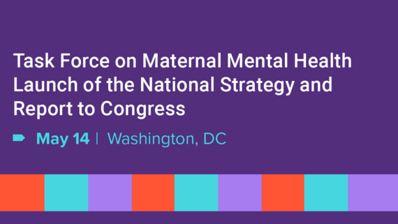Join HHS for the Task Force on Maternal Mental Health National Strategy ...