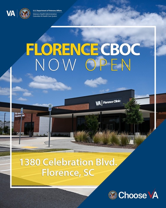 Big News: Florence CBOC Now Open, Veteran Research, Career ...