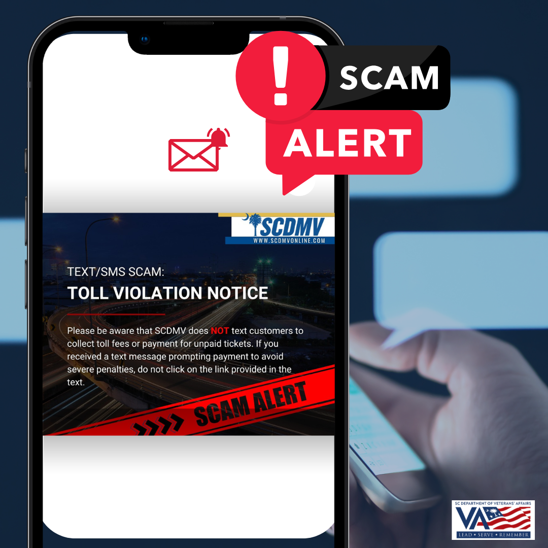 SC Veteran homes receive awards for quality care, SCDMV scam texts ...