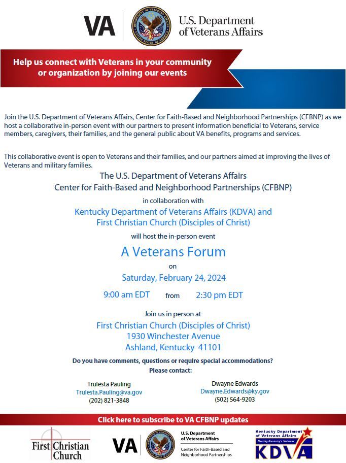 VA CFBNP: Coming Soon!! Saturday, Feb 24, 2024 - Please join us for an ...