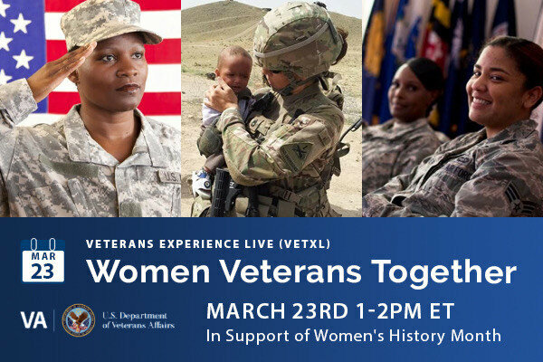 Center for Women Veterans 2024 Women's History Month Events