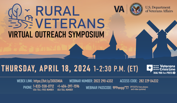 VA CFBNP Information Sharing: Rural Veterans Virtual Outreach Symposium