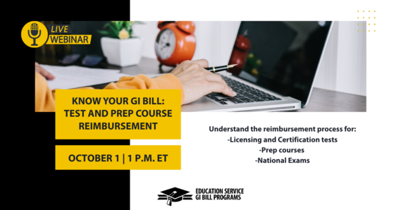 Register Today – Know Your GI Bill® Licensing, Certifications and Tests