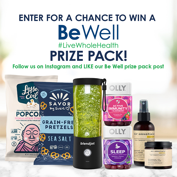 Enter to Win a Be Well Prize Pack