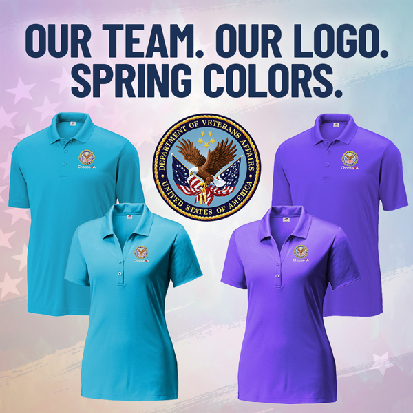 VA Logo + Spring Colors