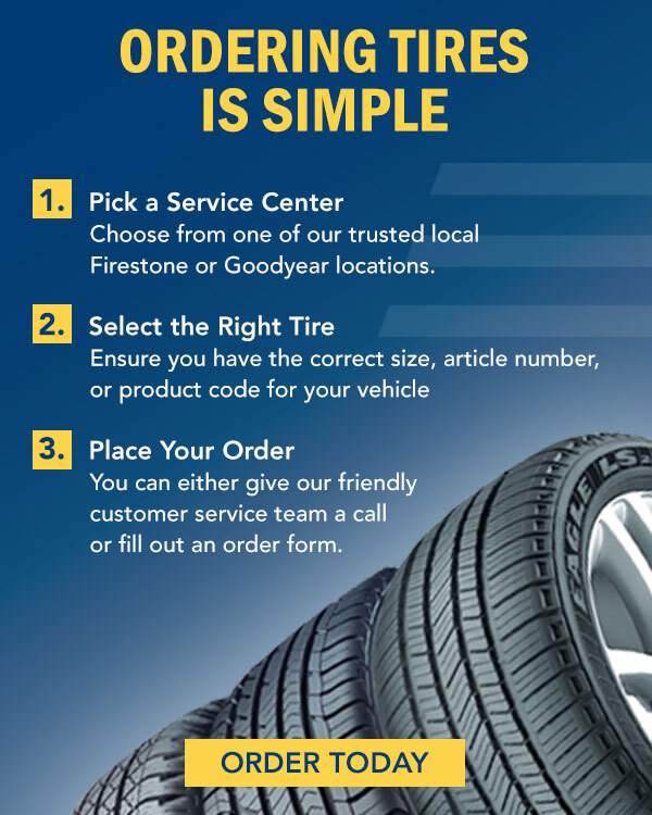 Ordering Tires Made Simple!