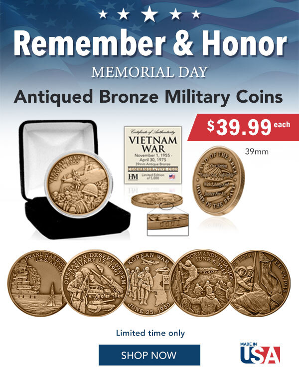 Memorial Day Coin Collection