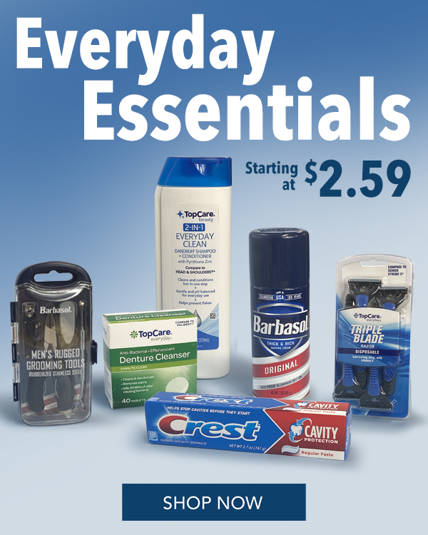 Shop Everyday Essentials!