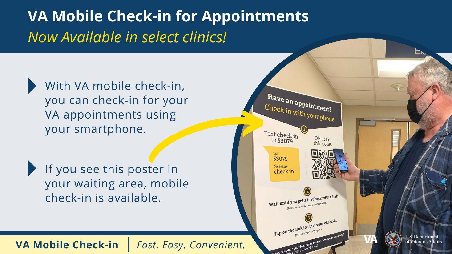 New appointment check-in now available!