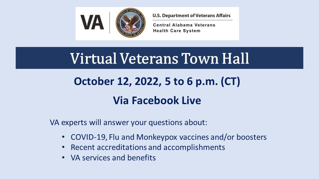 CAVHCS hosting Facebook Live Veteran Town Hall