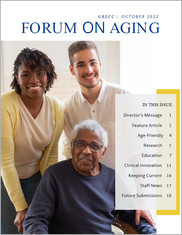 GRECC Forum on Aging Newsmagazine