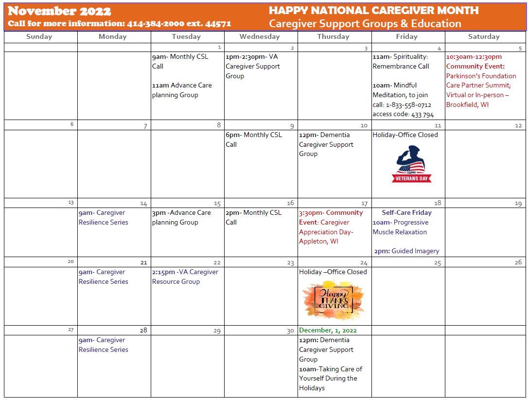 National Family Caregiver Month