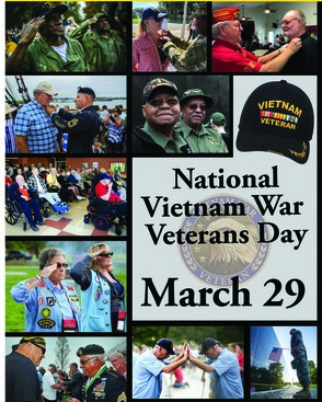 Wednesday, March 29 is National Vietnam War Veteran Day! Vietnam ...