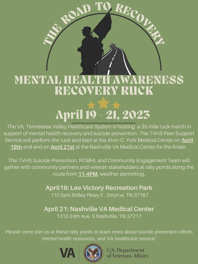 The Road to Recovery Ruck March