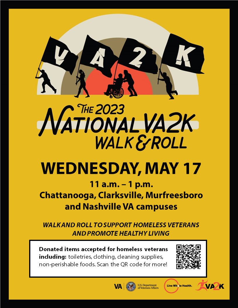 Join the annual VA2K Walk & Roll
