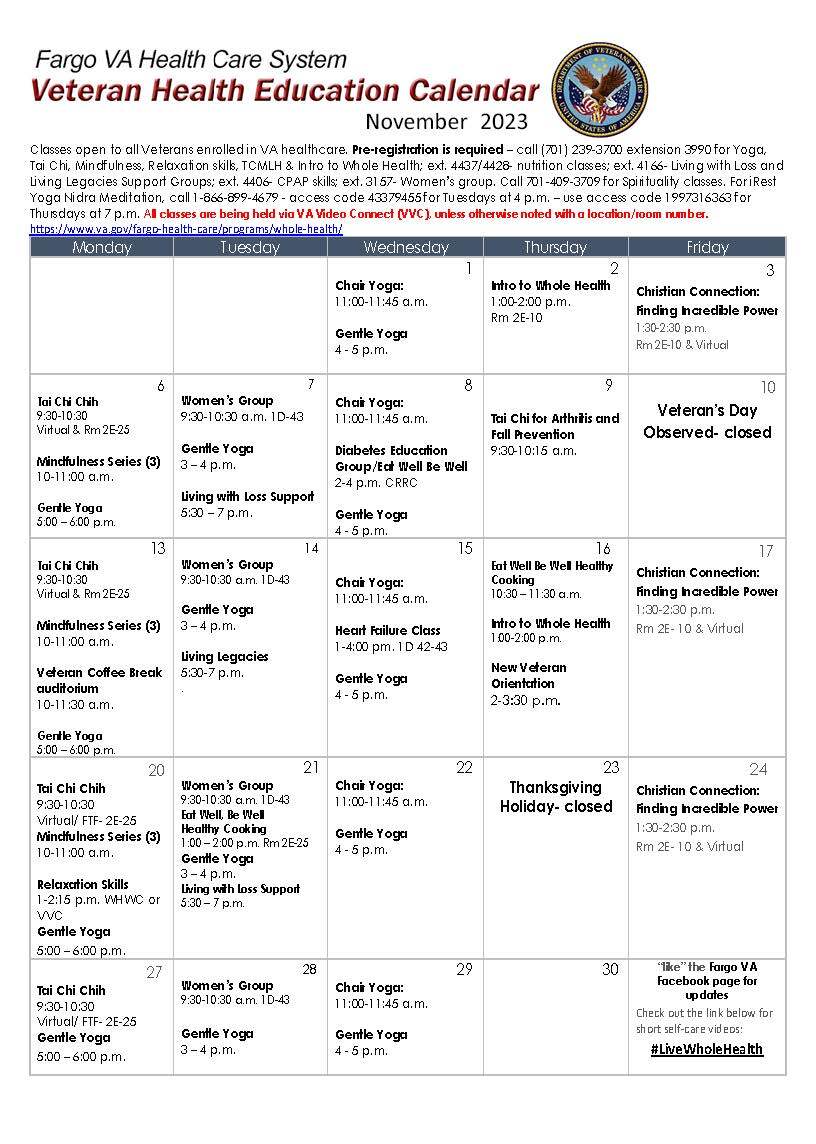 Fargo VA Health Care System Updates