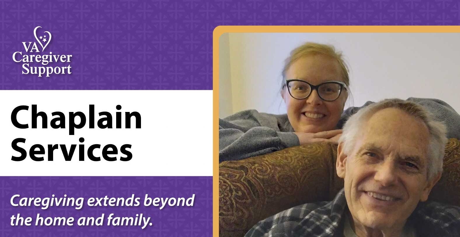 VA chaplain services are here to support Veteran caregivers