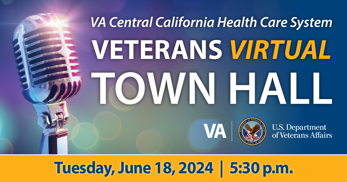 Join Us for Tonight's Veteran Town Hall (via Telephone or Online) at 5 ...