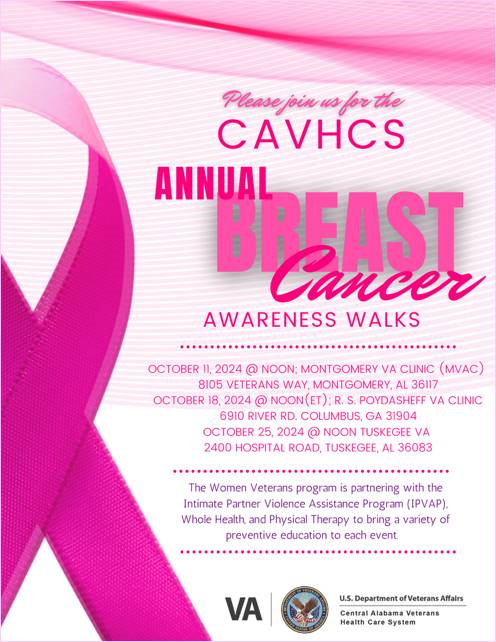 Annual Breast Cancer Awareness Walks