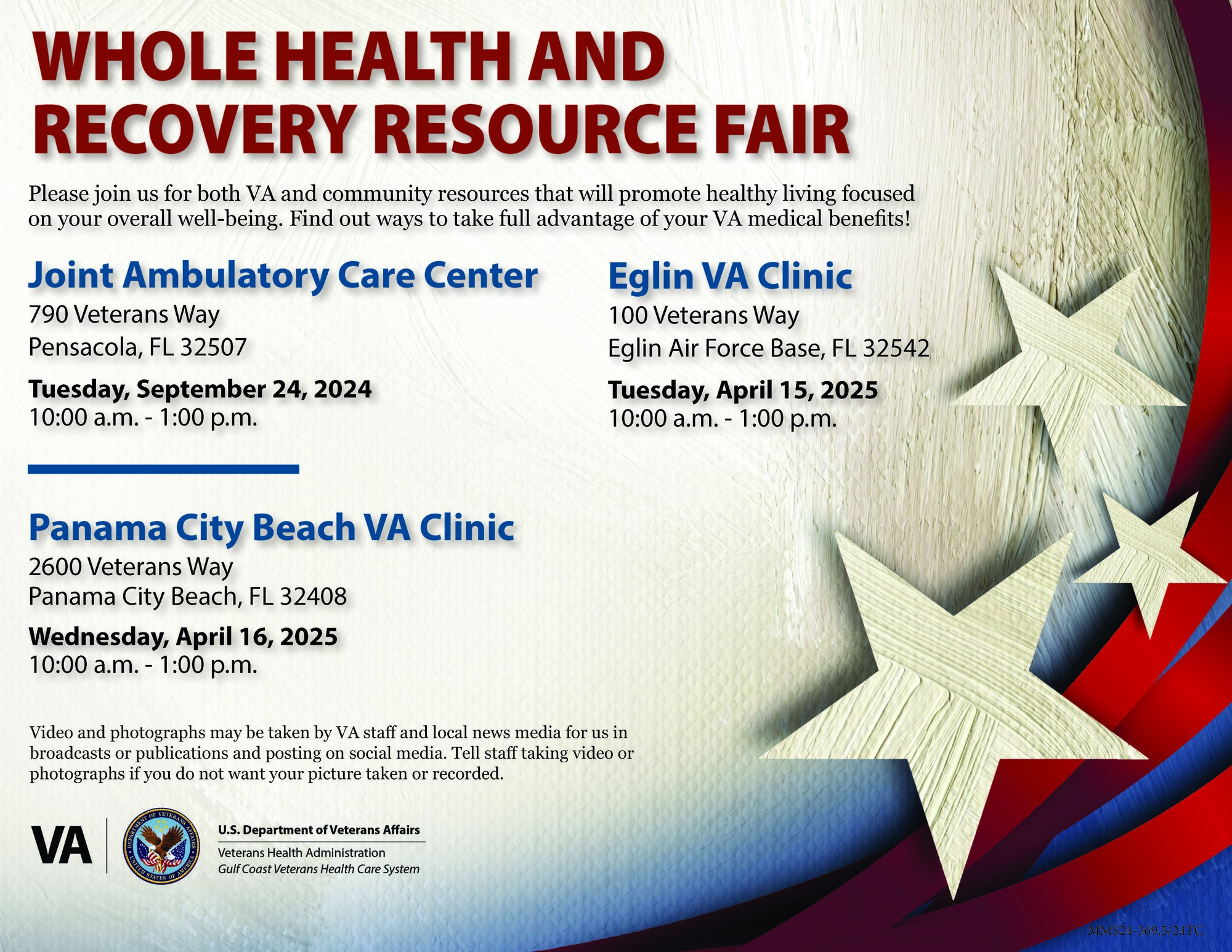 Join us TOMORROW for a Whole Health and Recovery Resource Fair
