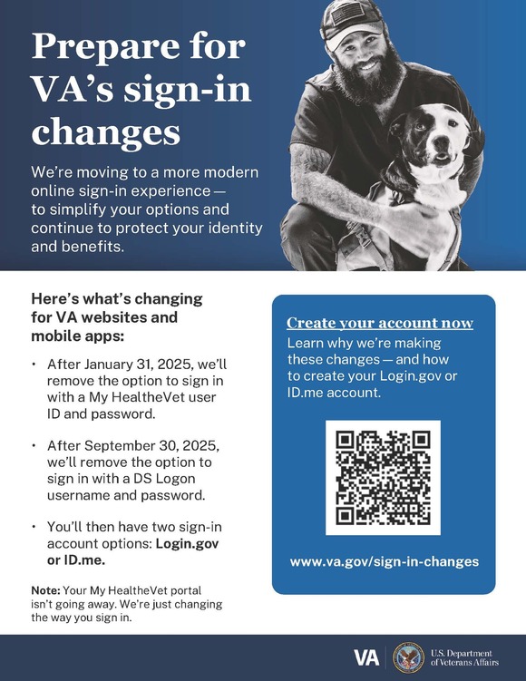 My HealtheVet changes on Jan. 31, 2025