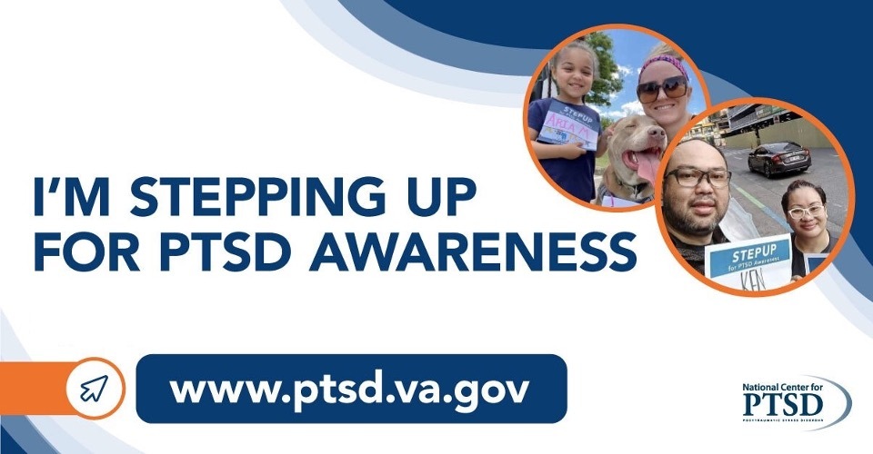 Thank You for Registering: Step Up for PTSD Awareness Virtual Walk