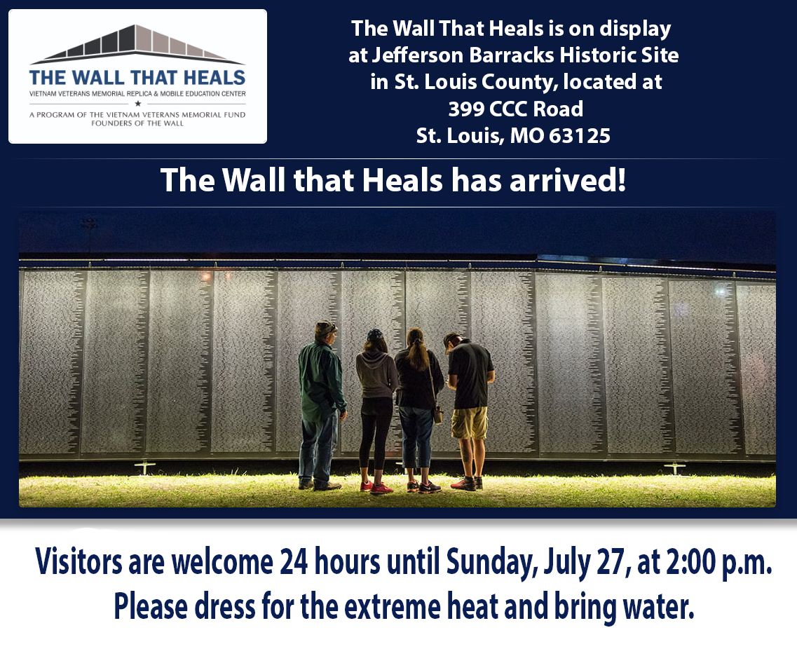 The Wall That Heals & John Cochran Traffic Updates