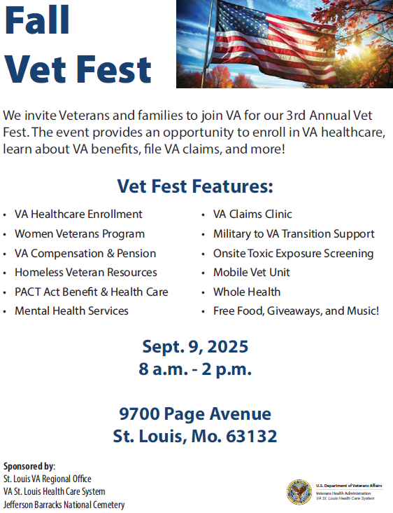 Join Us - Fall Vet Fest!