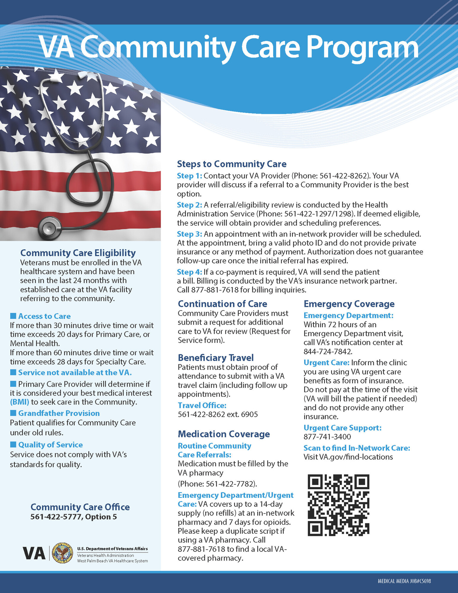 New Community Care Information Flyer for Veterans