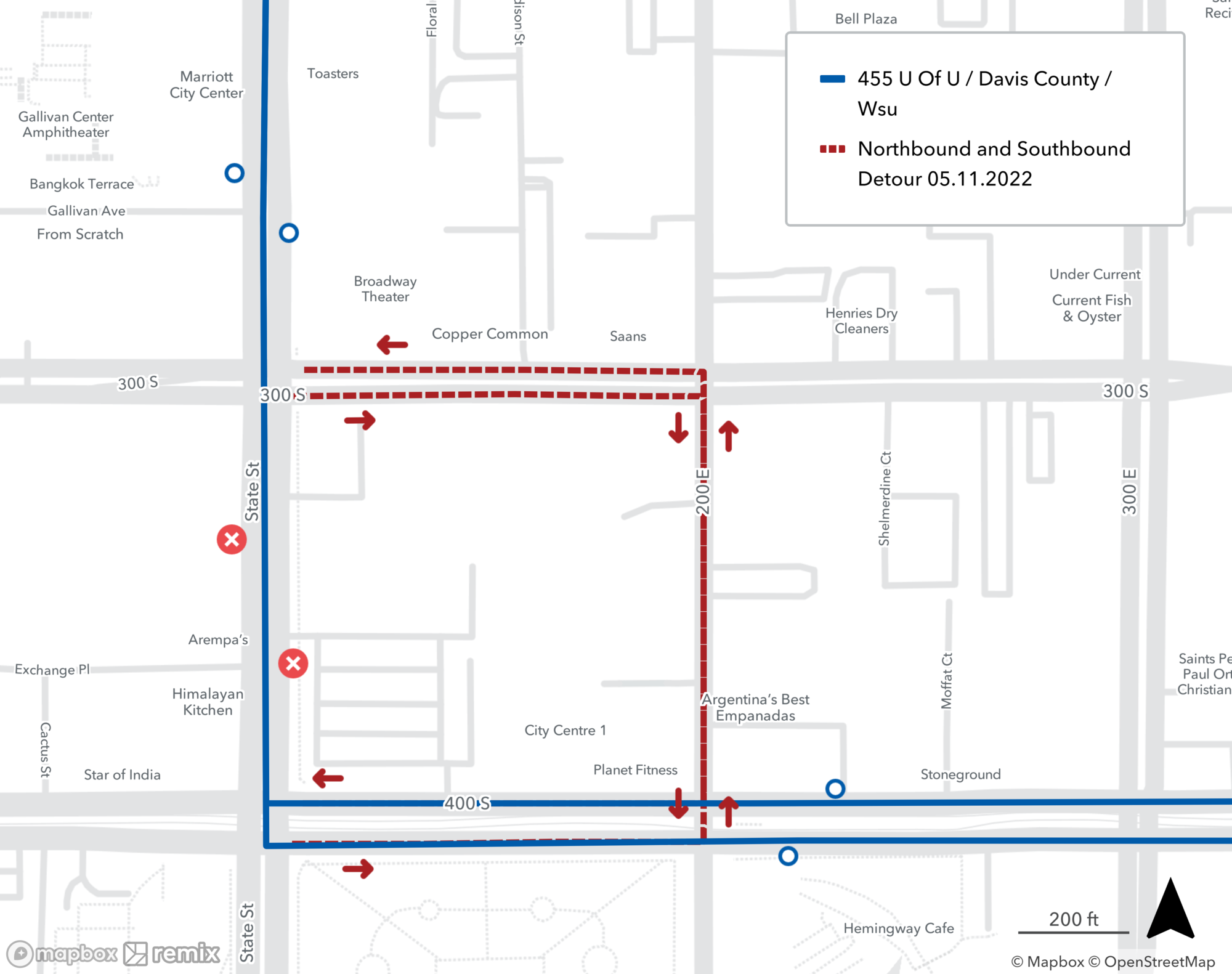 455 - U of U – Davis County – Weber State University on Detour in Salt ...