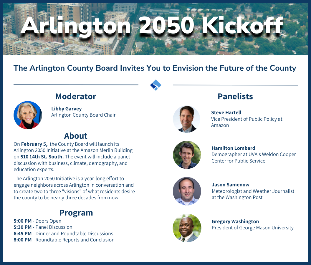 Arlington 2050: Envisioning Tomorrow Together