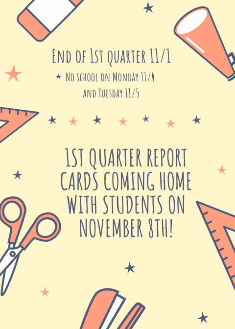 End of First Quarter