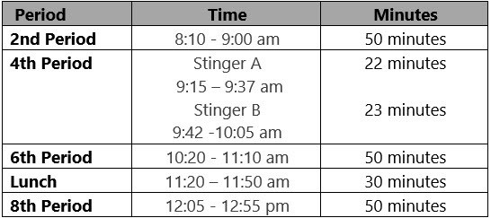2 Hour Early Release Tomorrow | Salida anticipada de 2 horas mañana