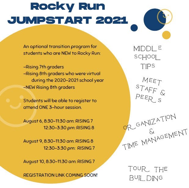 Rocky Run MS Updates