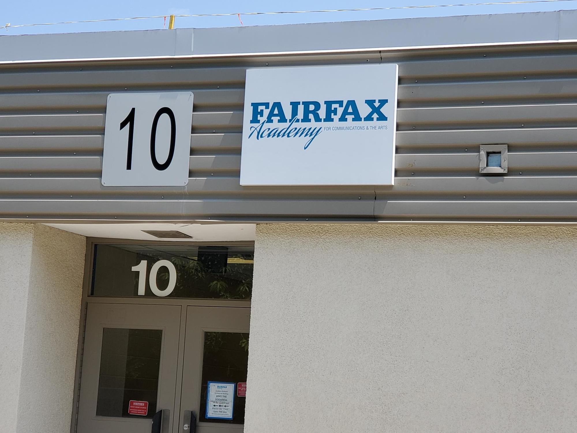 WELCOME TO FAIRFAX ACADEMY!!