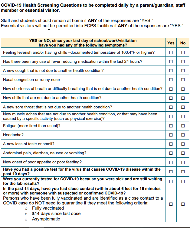 Covid Safety Protocols Anoun