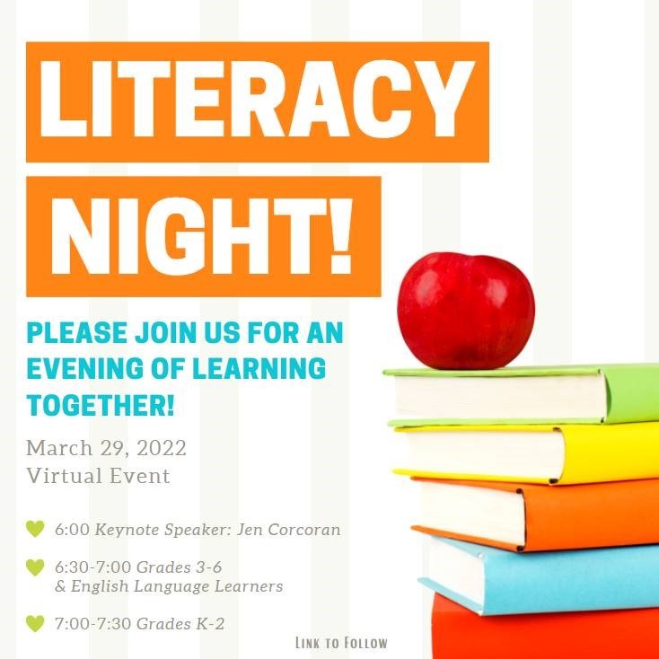 Virtual Literacy Night