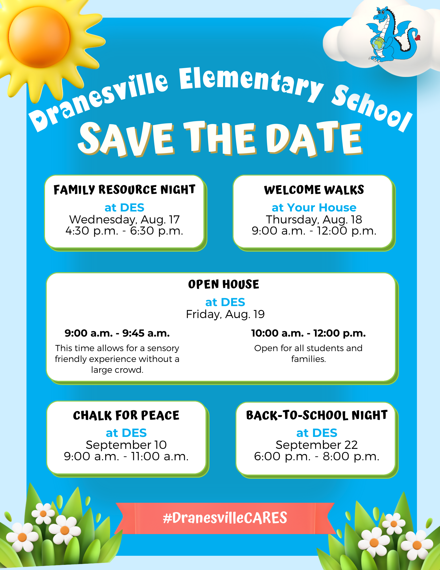 Dranesville Elementary School's Back to School Connection