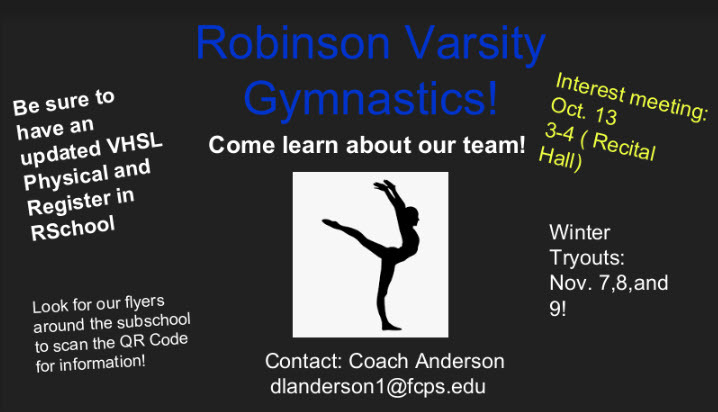 Robinson Student Ram Page | October 3, 2022