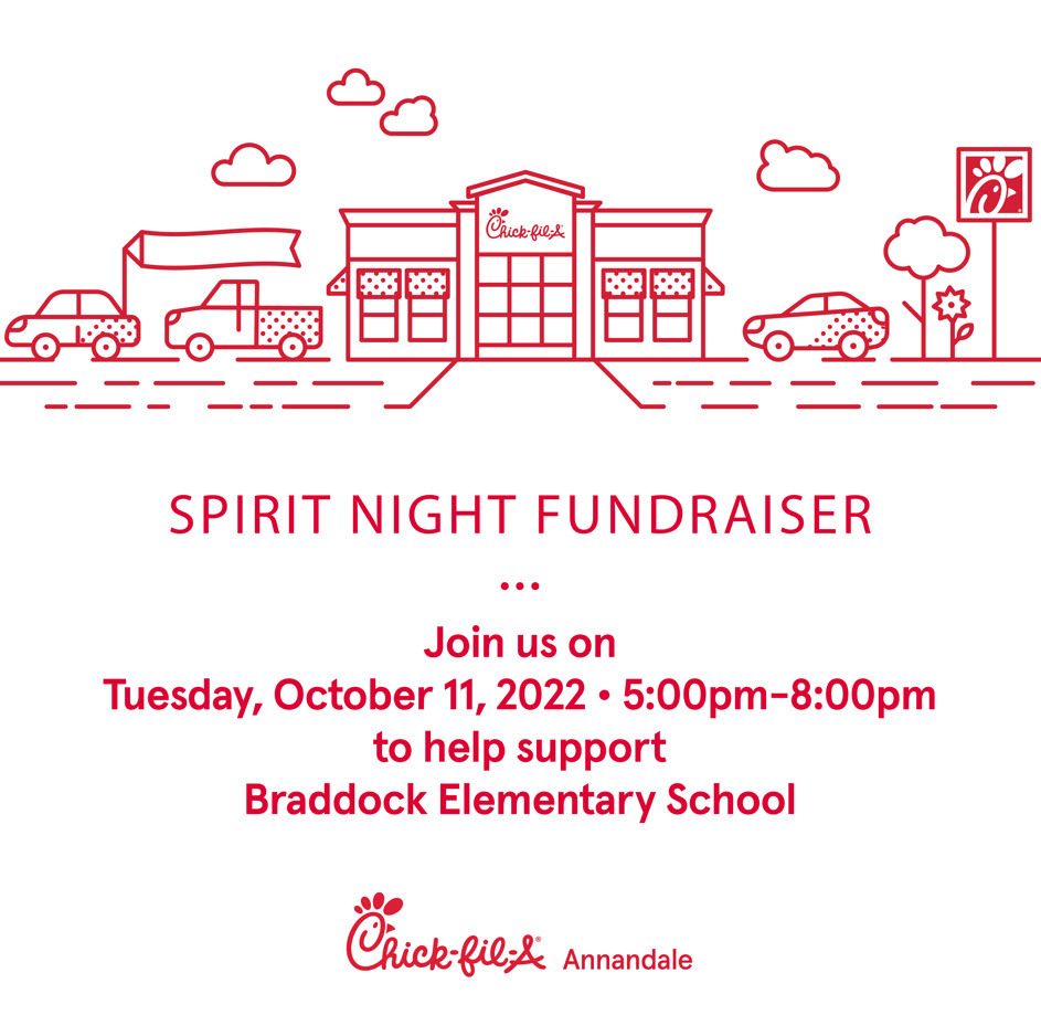 Braddock ES PTA Fundraiser