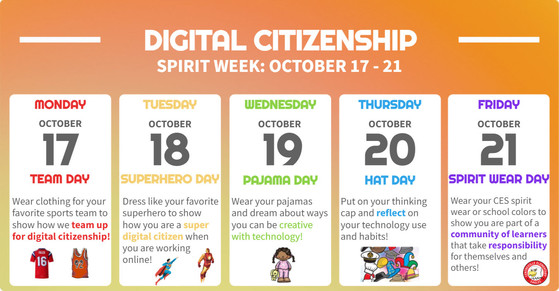 Digital Citizenship Spirit Week