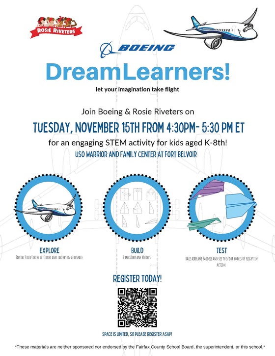 Fort Belvoir Upper School Weeks at a Glance 11/4/2022