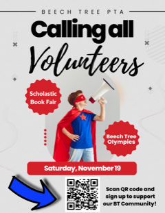 Beech Tree ES - PTA Corner -November 13, 2022