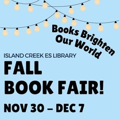 Volunteer for Fall Book Fair at Island Creek!