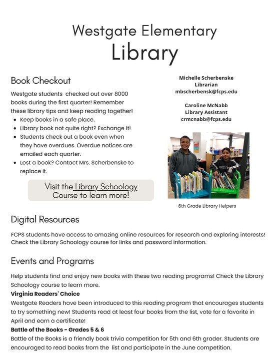 Westgate Weekly News