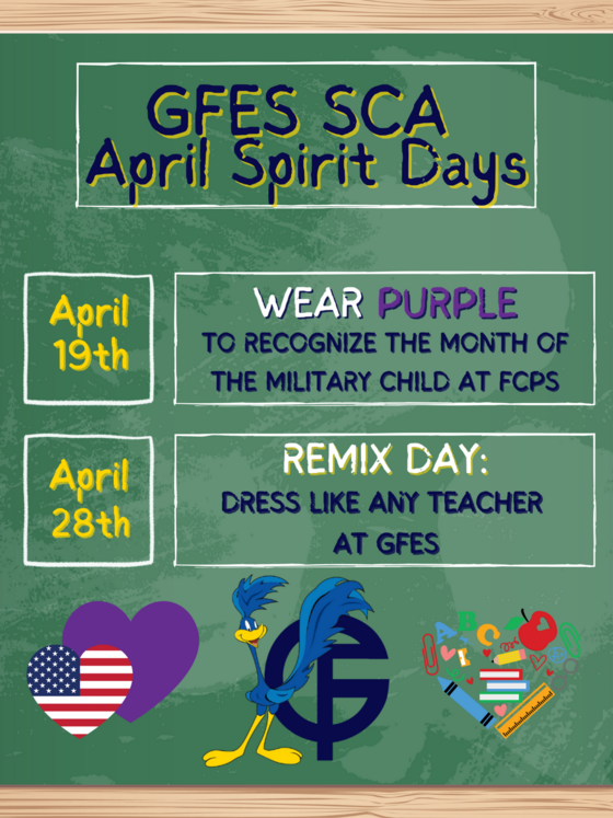 Great Falls ES April Updates