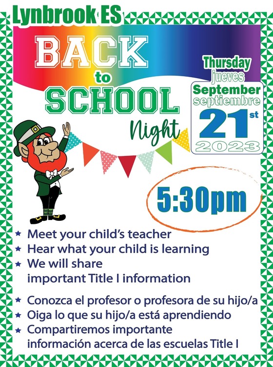 Lynbrook Principal's Newsletter